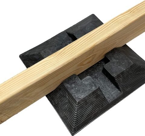 2 Pack BULLKE Foundation Block | Deck Support | Handi Block | Pier Shed ...